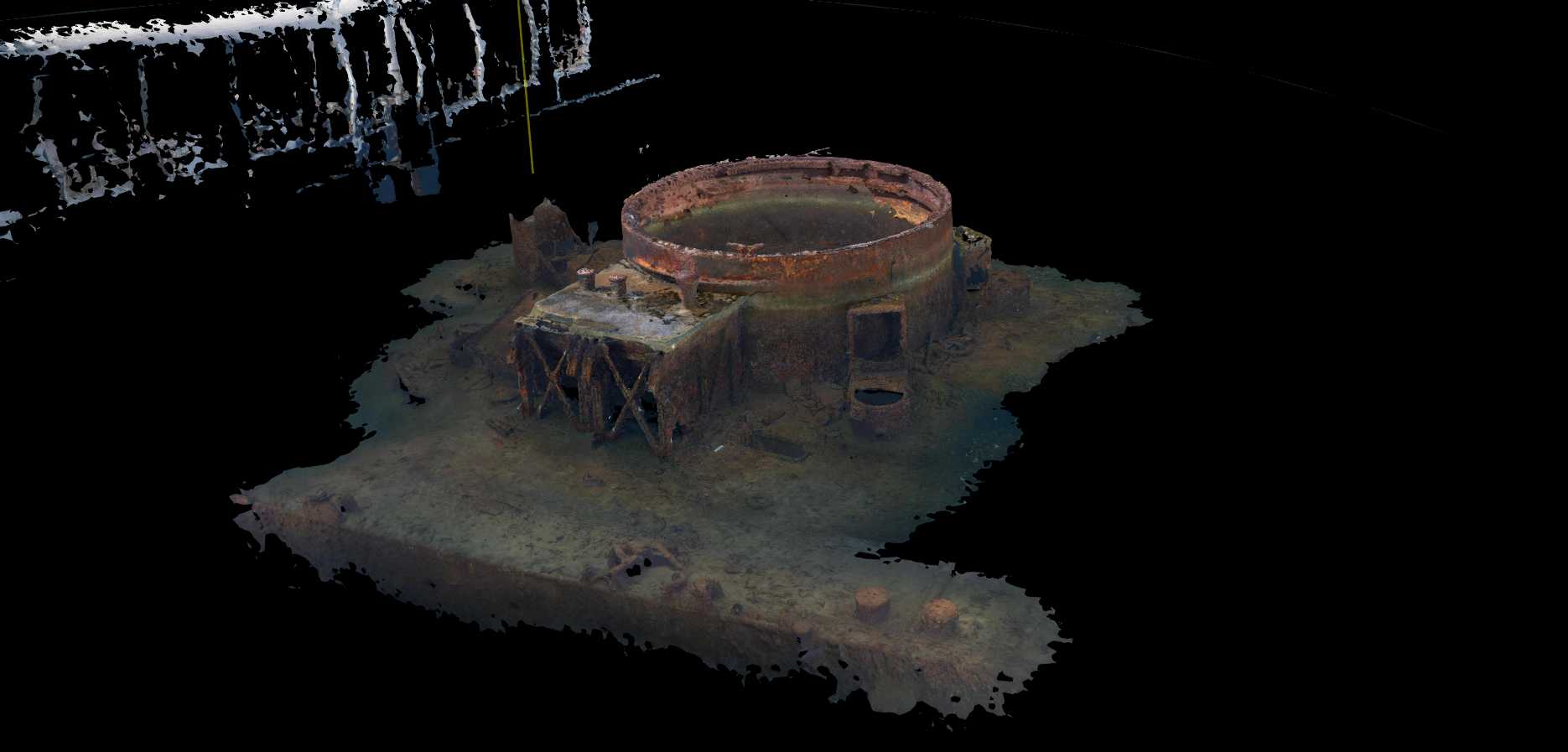 USS Arizona Aft Salvage Platform – Construkted Reality
